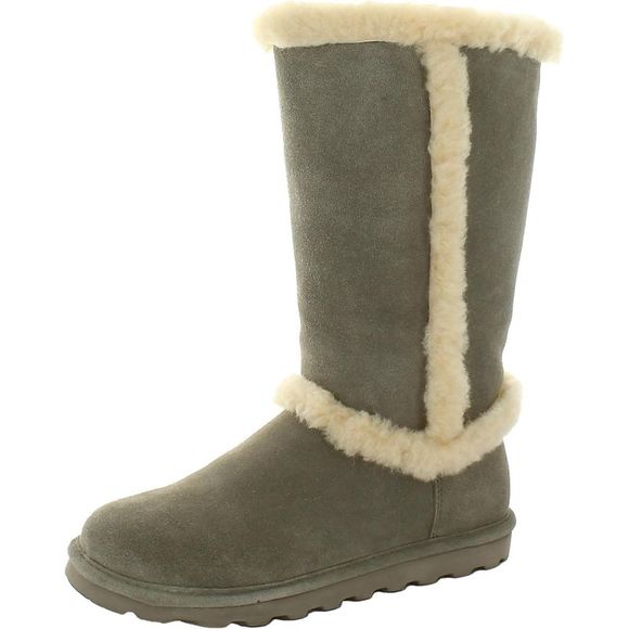 Womens Grey Bearpaw Boots